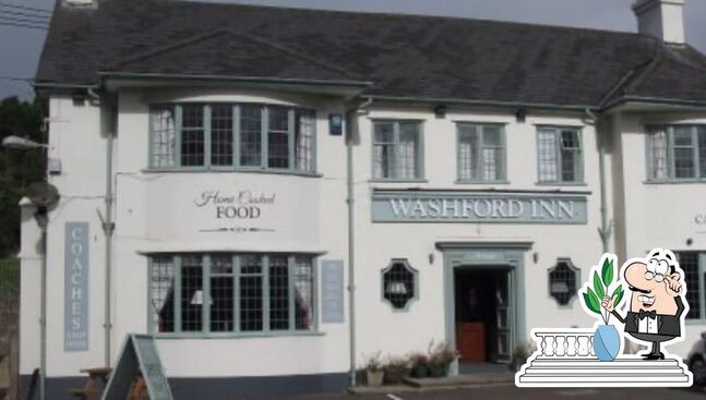 Menu at The Washford Inn restaurant, Watchet