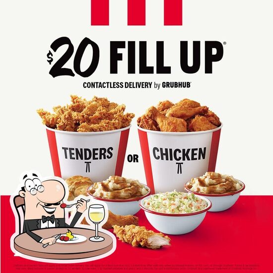 Menu at KFC fast food, Bozeman, N 19th Ave