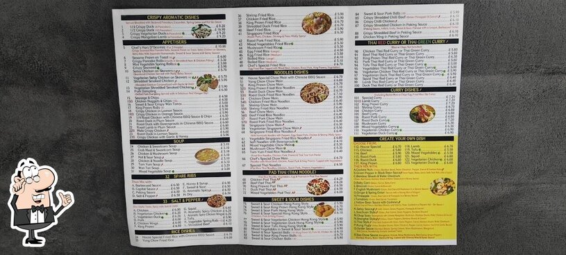 Wing Hong, Honiton - Restaurant menu, prices and reviews