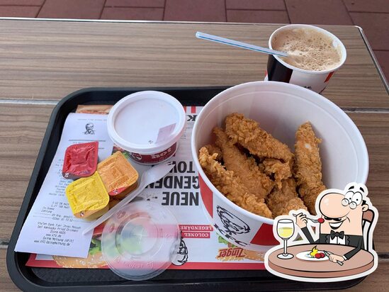 Menu at Kentucky Fried Chicken fast food, Eichenzell