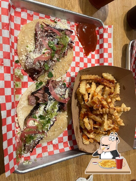 Menu at Boxcar Barbeque + Cantina, Johnson City
