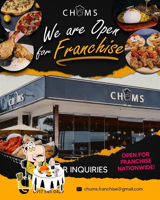 Chums Restaurant, Rosario - Restaurant menu, prices and reviews