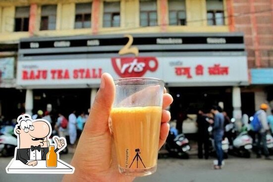 Menu at Raju Tea Stall, Bhopal, 1 Annapurna building
