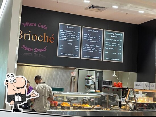 Menu at Brioche, Mount Sheridan