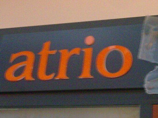 Menu at Atrio cafe, Cee
