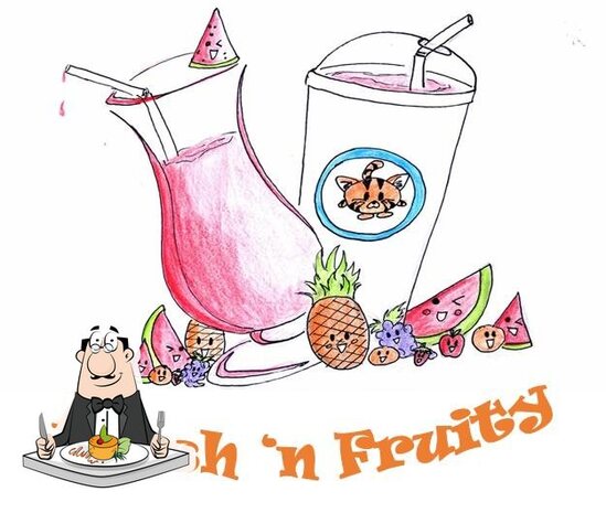 Menu at Fruitastic Smoothies pub & bar, Düsseldorf