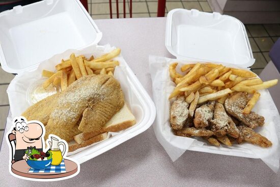 Menu at Sam Fish & Chicken restaurant, Mount Healthy