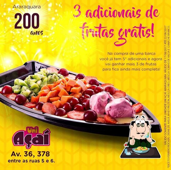 Uni Açaí, Araraquara - Menu do restaurante, preços e opiniões