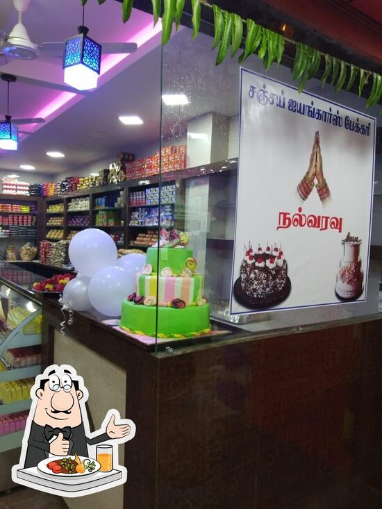 Menu at ayyangar bakery, Thoothukudi