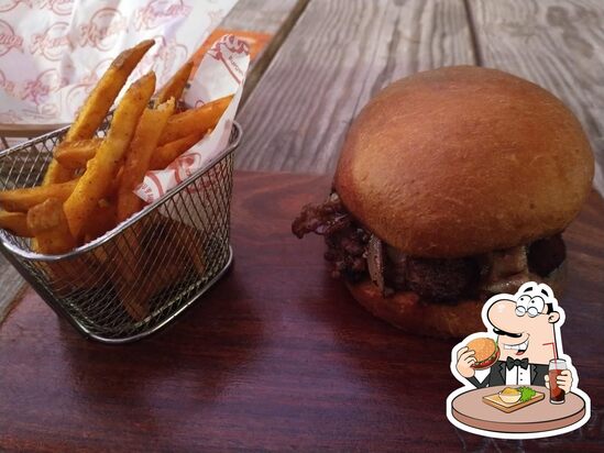 Menu at Kravings Burgers & Fries restaurant, Hermosillo