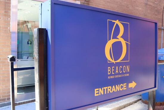 Menu at Beacon restaurant, Oakville