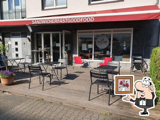 Speisekarte von Sandwicher Beethoventraße restaurant, Frankfurt am Main