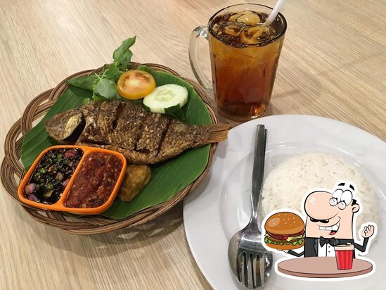 Menu at Cabe Merah Restaurant, Balikpapan