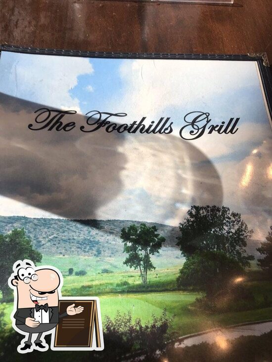 Menu at Foothills Golf Course restaurant, Denver, S Carr St