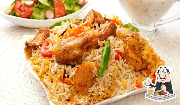 Menu at Mama Bhai biryani, Kanpur