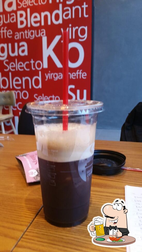 Menu at Selecto Coffee cafe, Daejeon