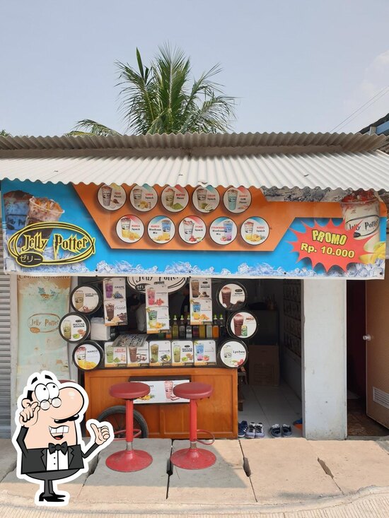Menu at Jelly potter gembong cafe, Sumur Bandung