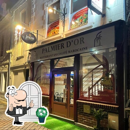 Menu at LE PALMIER D'OR RESTAURANT, Doullens
