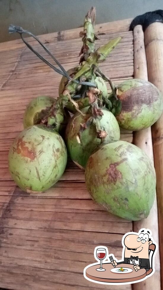 Menu at Saung bambu es kelapa muda & kelapa ijo restaurant, Kalisuren