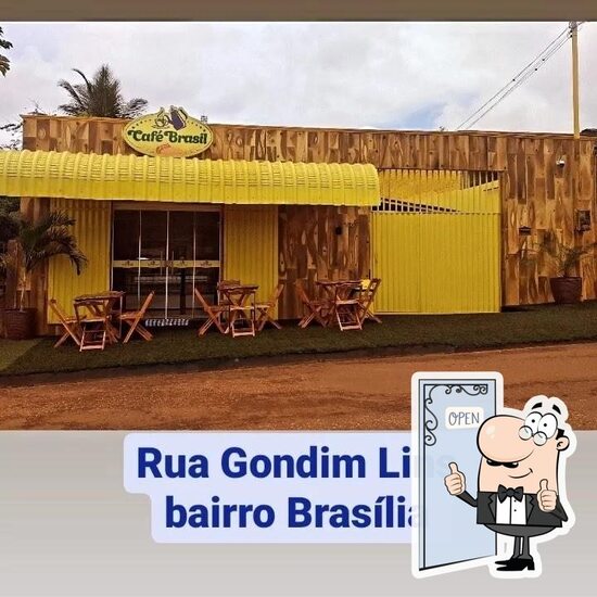 Menu em Café Brasil, Altamira