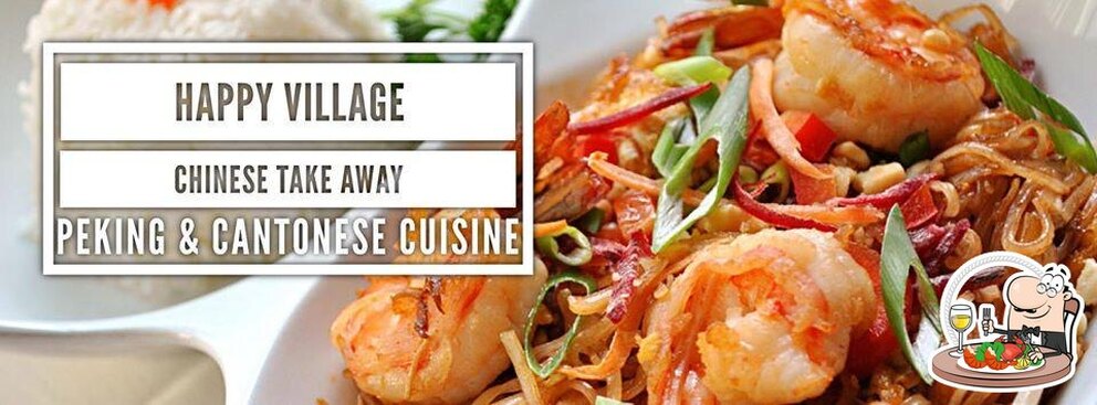 Menu at Happy Village Chinese Takeaway fast food, Mexborough