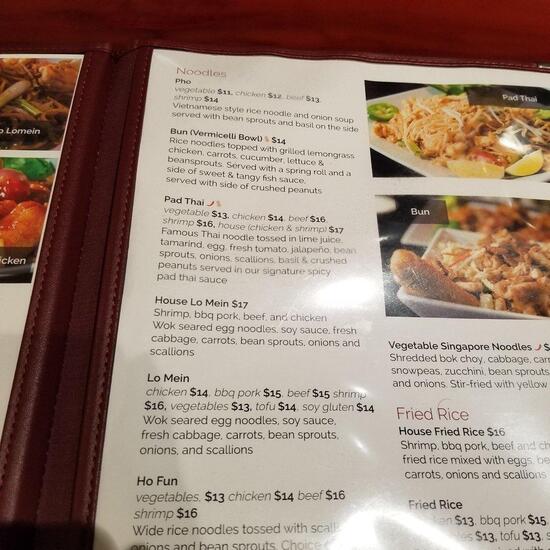 Menu at Spring Rolls Durham restaurant, Durham