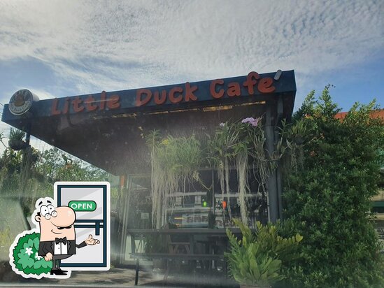 Menu at little duck cafe, Bangkok