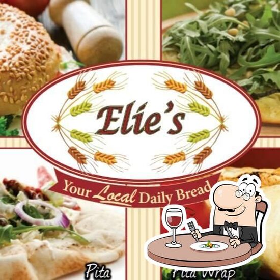Menu at Elie Baking Corp, Brockton