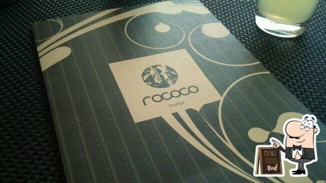 Menu at Rococo Lounge cafe, Sandton, 108 Rivonia Rd.
