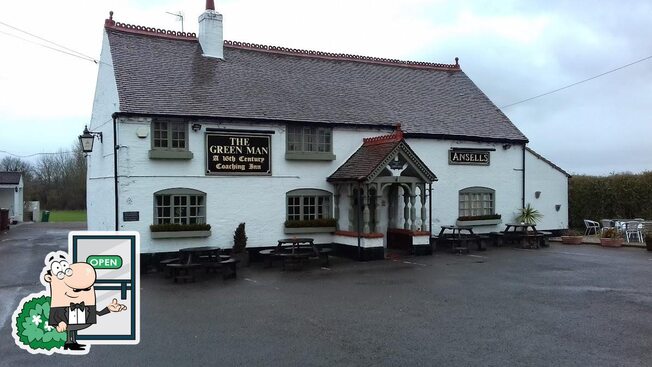 Menu at The Green Man, Tamworth pub & bar, Clifton Campville