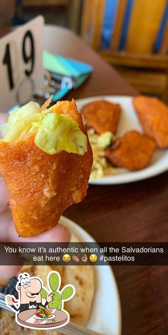Menu at Salvadoreño Restaurant, Rancho Cordova