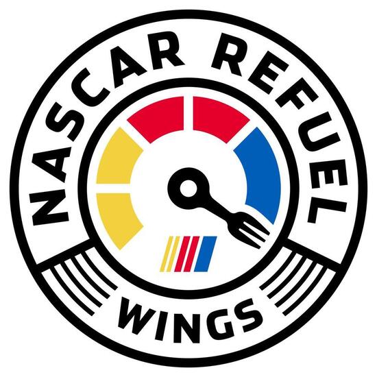 Menu at NASCAR Wings restaurant, Kansas City
