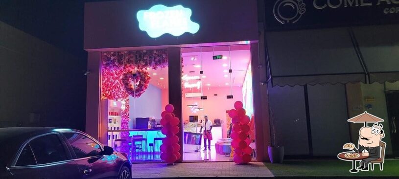 Menu at Frozen Flakes Cafe, Ras Al-Khaimah