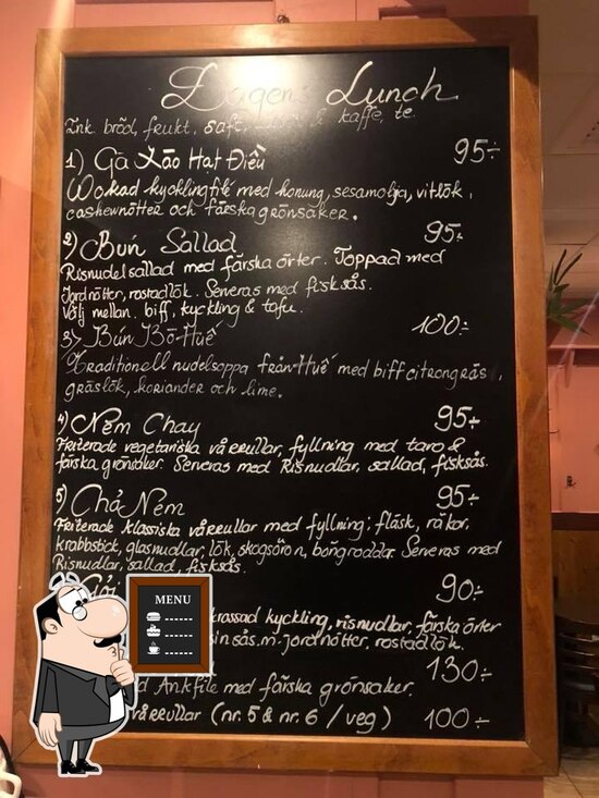 Menu at Nem Nem Quan Hötorgshallen restaurant, Stockholm, Hötorget 3