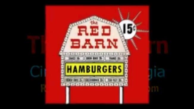 Menu at Red Barn, Ravenna