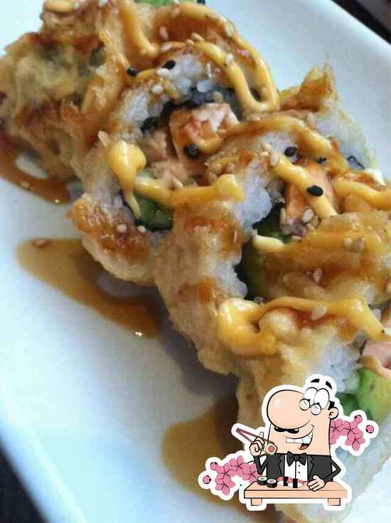 Menu at Sansei Japanese Restaurant, Reedley