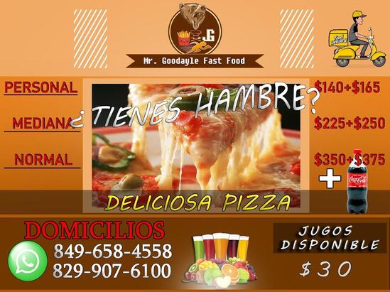 Menu at Ricoyah Comida - Fast Food, Santo Domingo Este