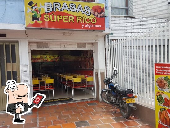 Menu at BRASAS SUPER RICO restaurant, Bogotá