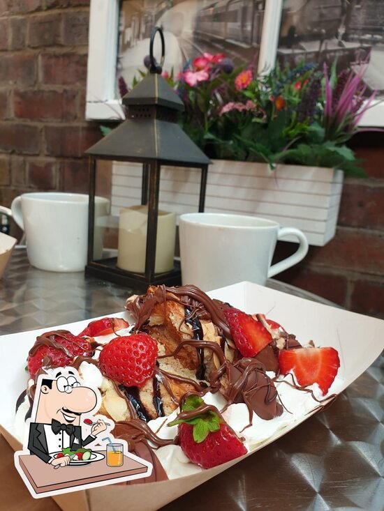 Menu at The Old Lamp Room cafe, Cottingham