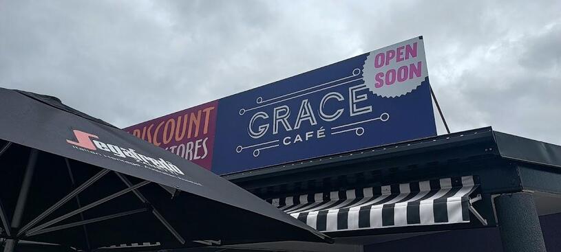 Menu at Grace Cafe, Graceville
