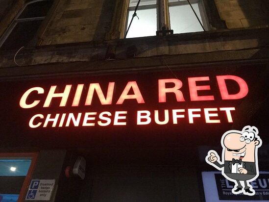 Menu at China Red restaurant, Edinburgh, 30 Grindlay St