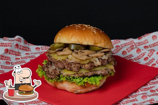 Menu at Stacked Burgers, Kolkata