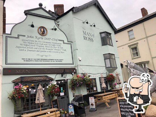 Menu at Man Of Ross pub & bar, Ross-on-Wye