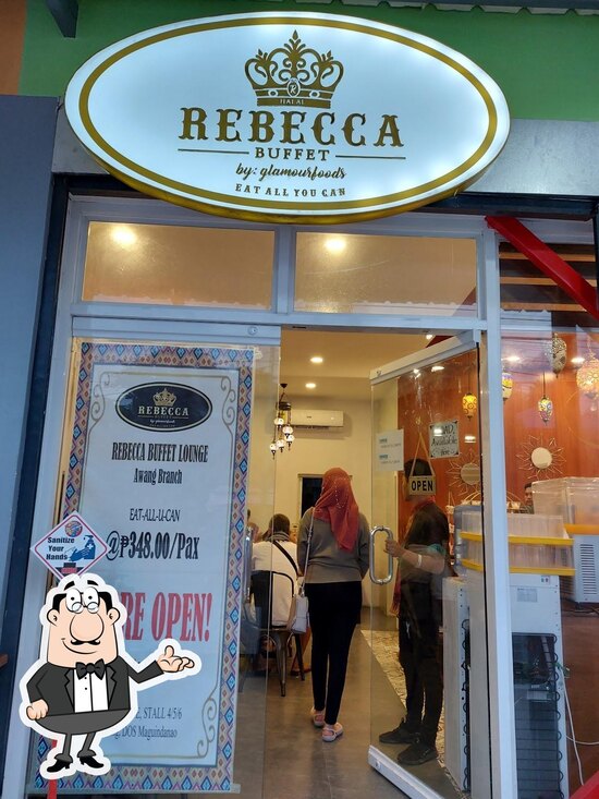 Menu at Rebecca Buffet restaurant, Cotabato City