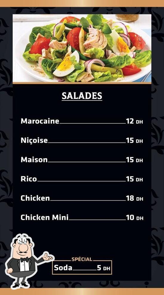 Café Rico Sabor fast food, Kenitra
