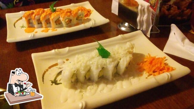 Menu at California SUSHI restaurant, Mexicali