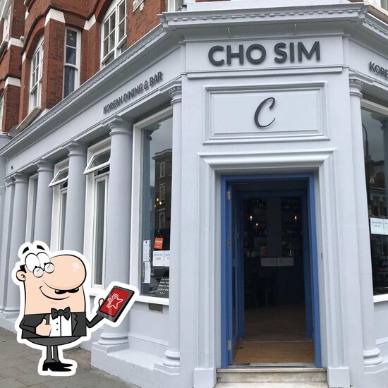 Menu at CHO SIM restaurant, London