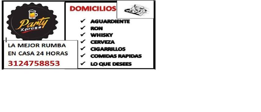 Menu at Licores a Domicilio pub & bar, Cómbita