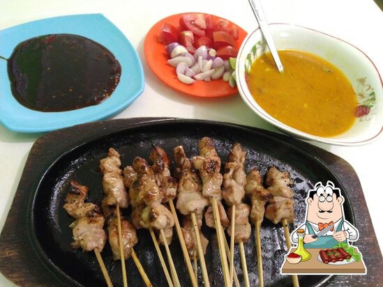 Menu at Sate Kambing Muda Pak Yani restaurant, Purwokerto, Ruko PJKA ...