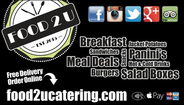 Carta del restaurante Food 2 U Long Eaton, Nottingham